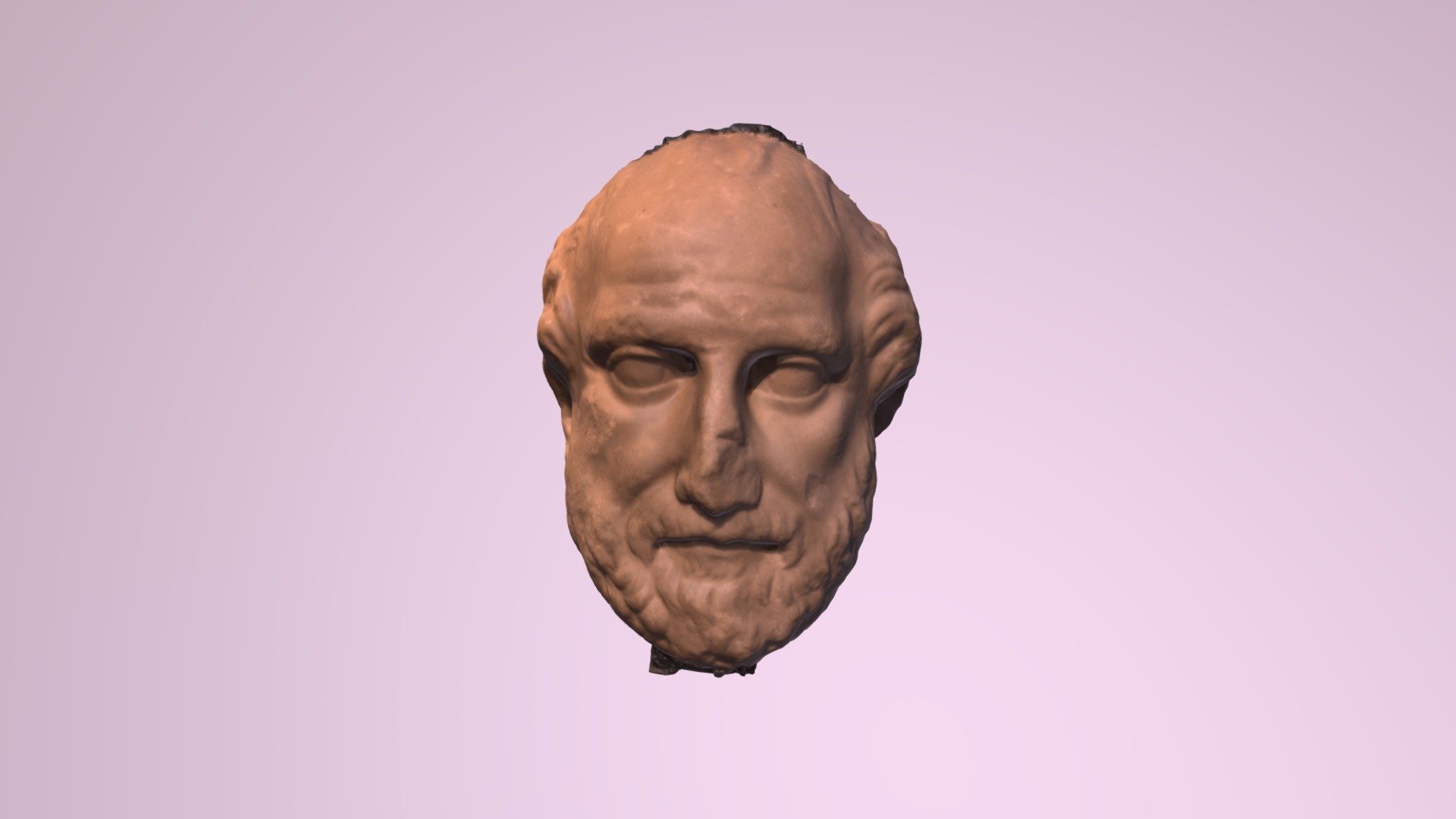 Roman head - 3D model by DigitalMeetsHeritage [df14121] - Sketchfab