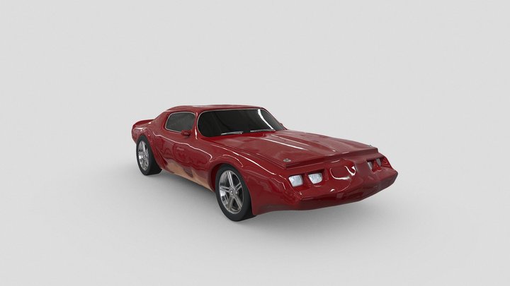 Red-car 3D models - Sketchfab