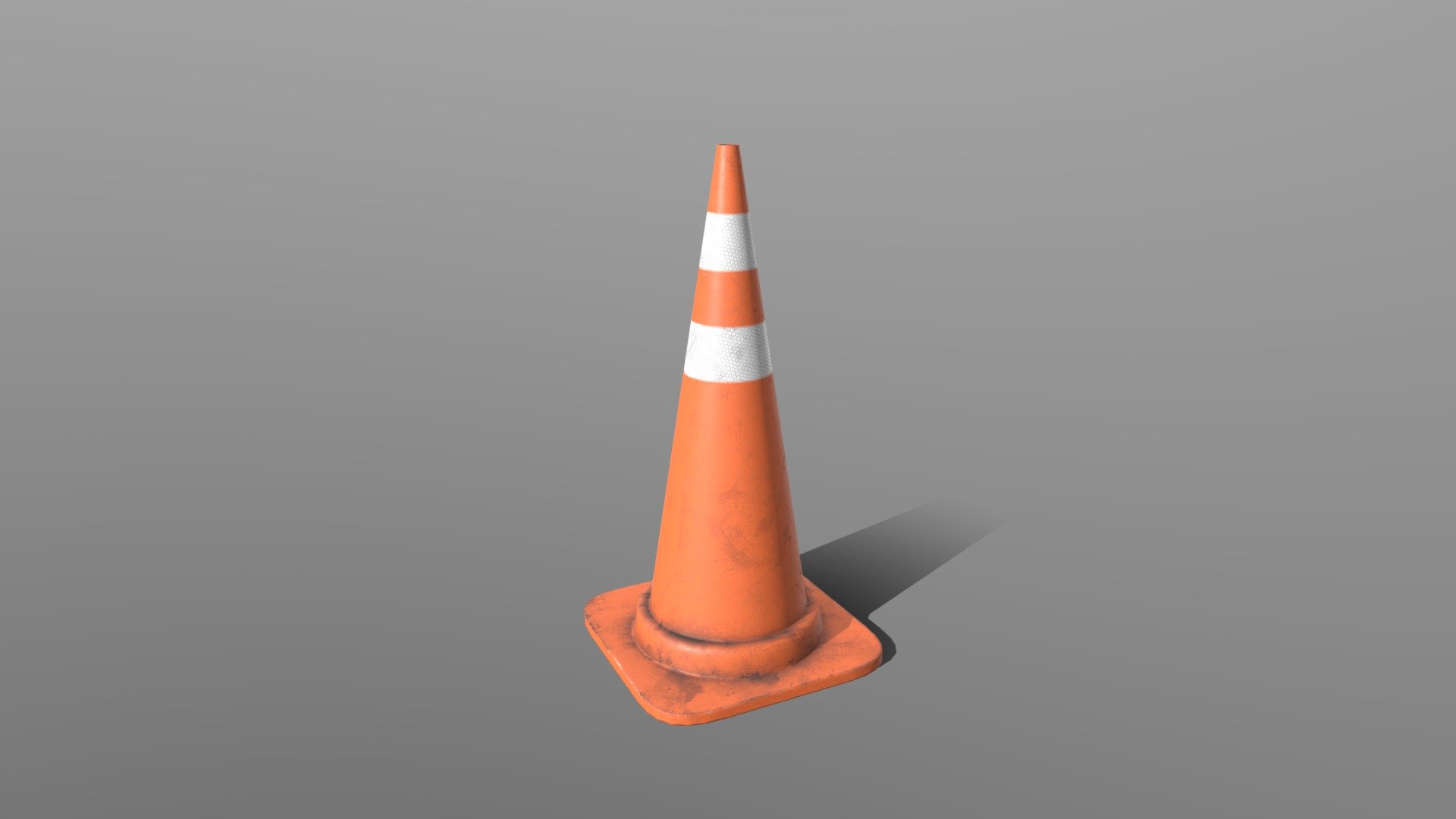 Traffic Cone - 3D model by Robert Höfig (@RobertHoefig) [df15add ...