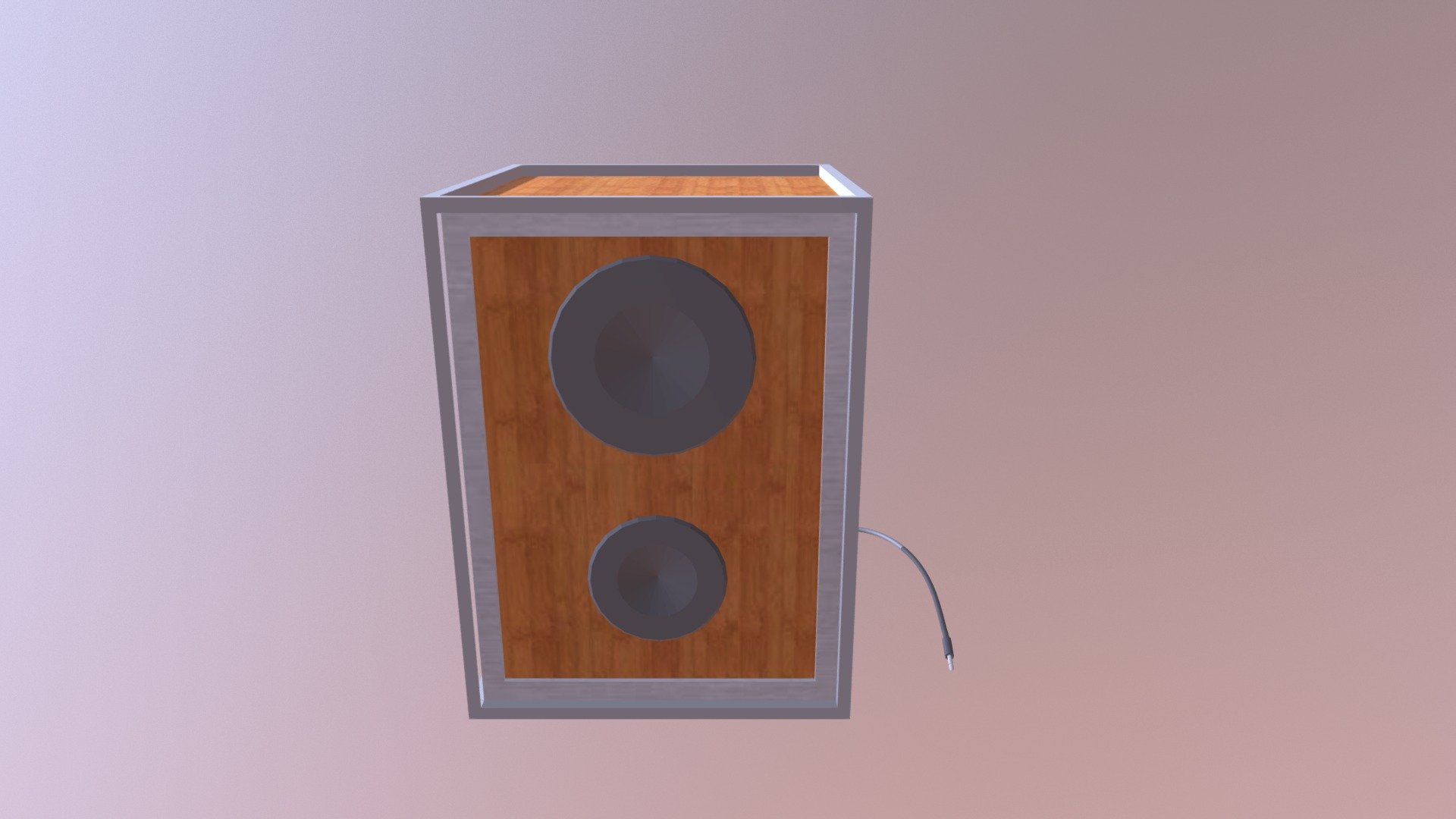 Audio Bass - 3D model by ichushke [df164d4] - Sketchfab