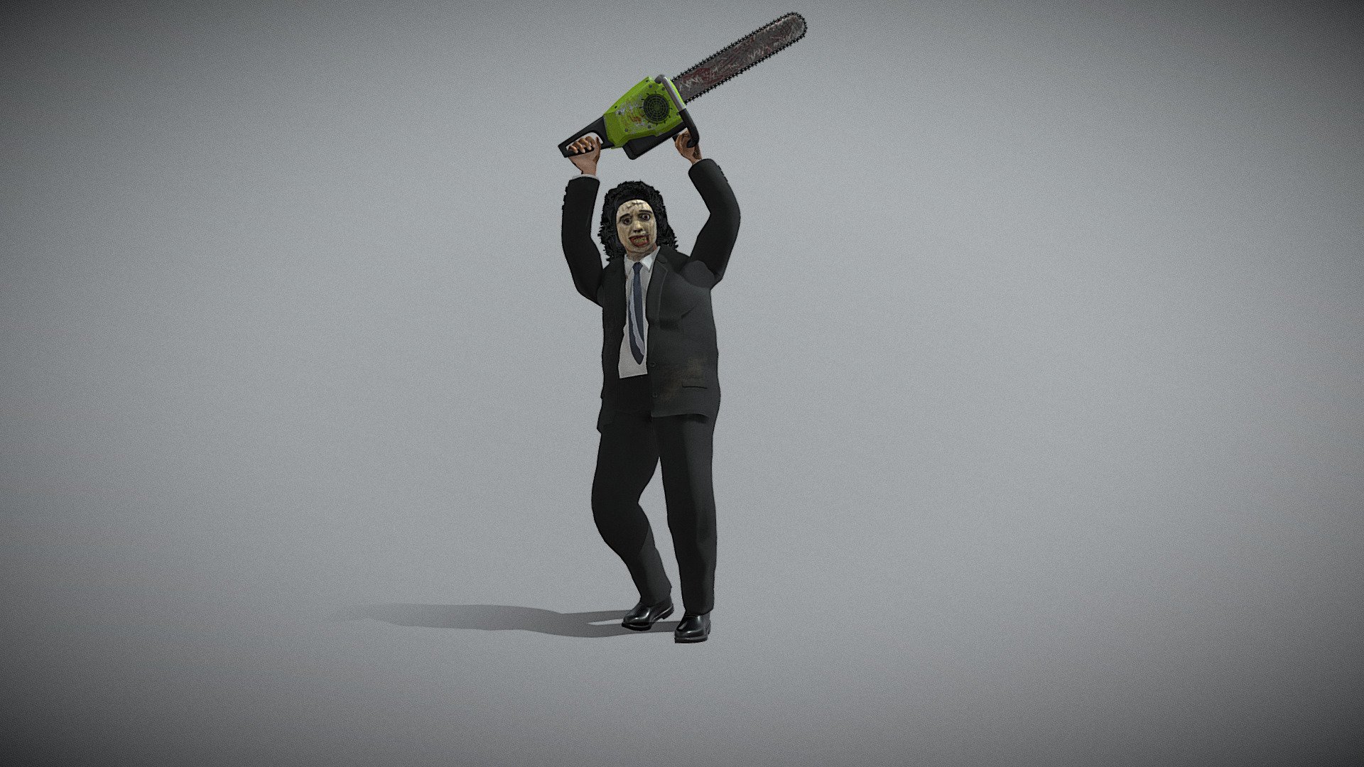 Leatherface Dance Like Nobody's Watching - 3D model by Amx360 [df172d5 ...