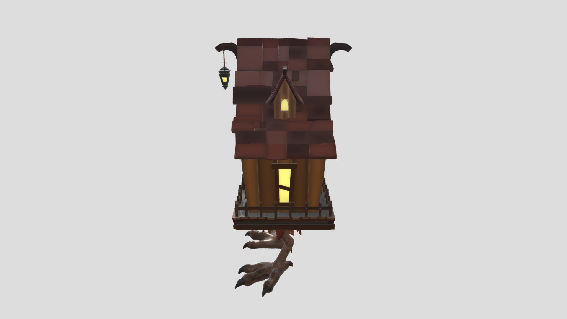chicken feet house - Download Free 3D model by woniu128 [df1845f ...