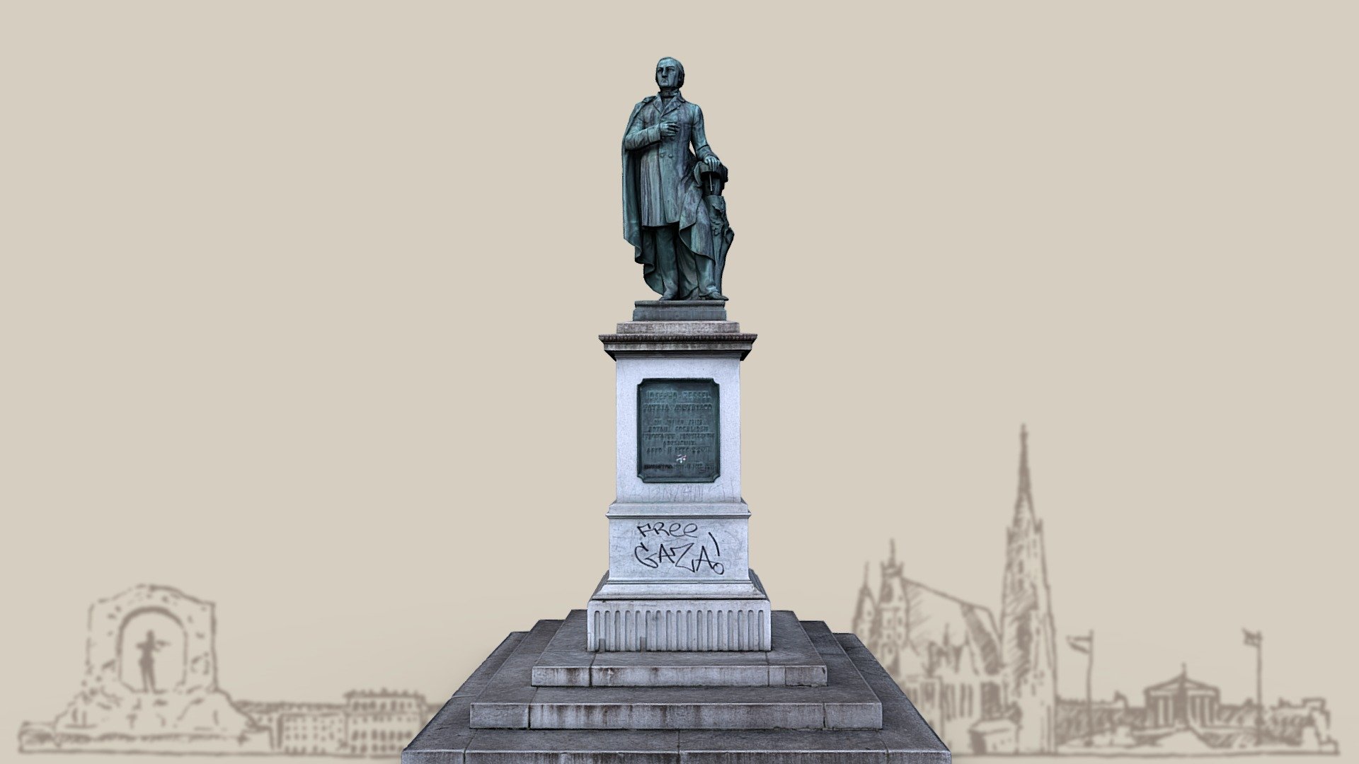 Joseph-Ressel-Denkmal - Download Free 3D model by noe-3d.at (@www.noe ...