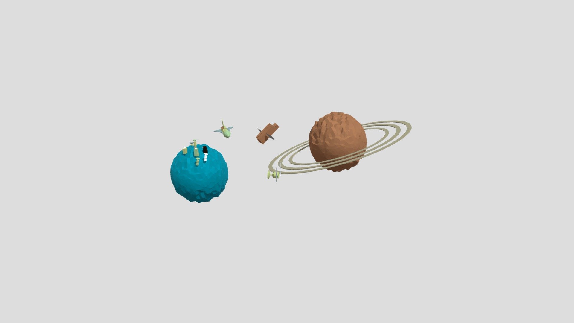 outer space - 3D model by Darpan Musale (@darpan_m) [df1ae5f] - Sketchfab