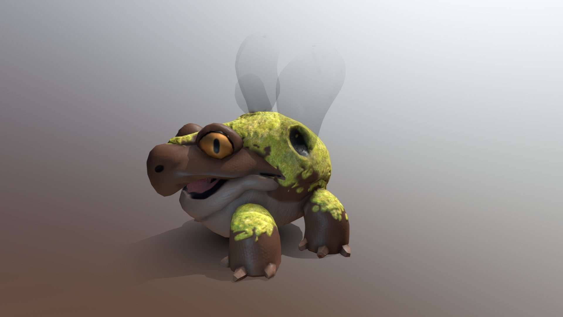 Cute Creature Assignment - 3D model by Elle R'hur (@ellerhur) [df1c407 ...