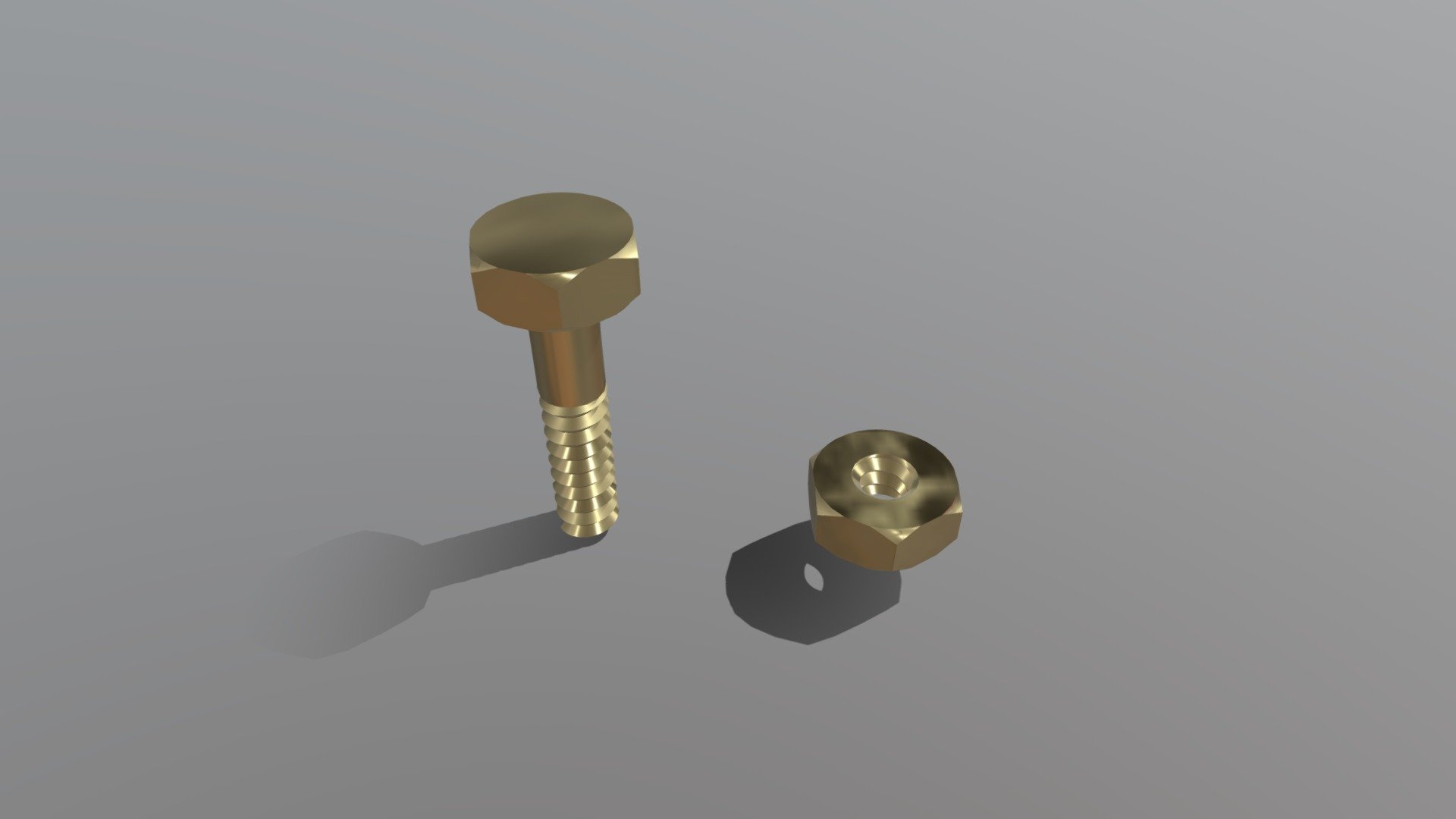 Screw&nut - Download Free 3D model by AVZ (@micropalaeontology ...