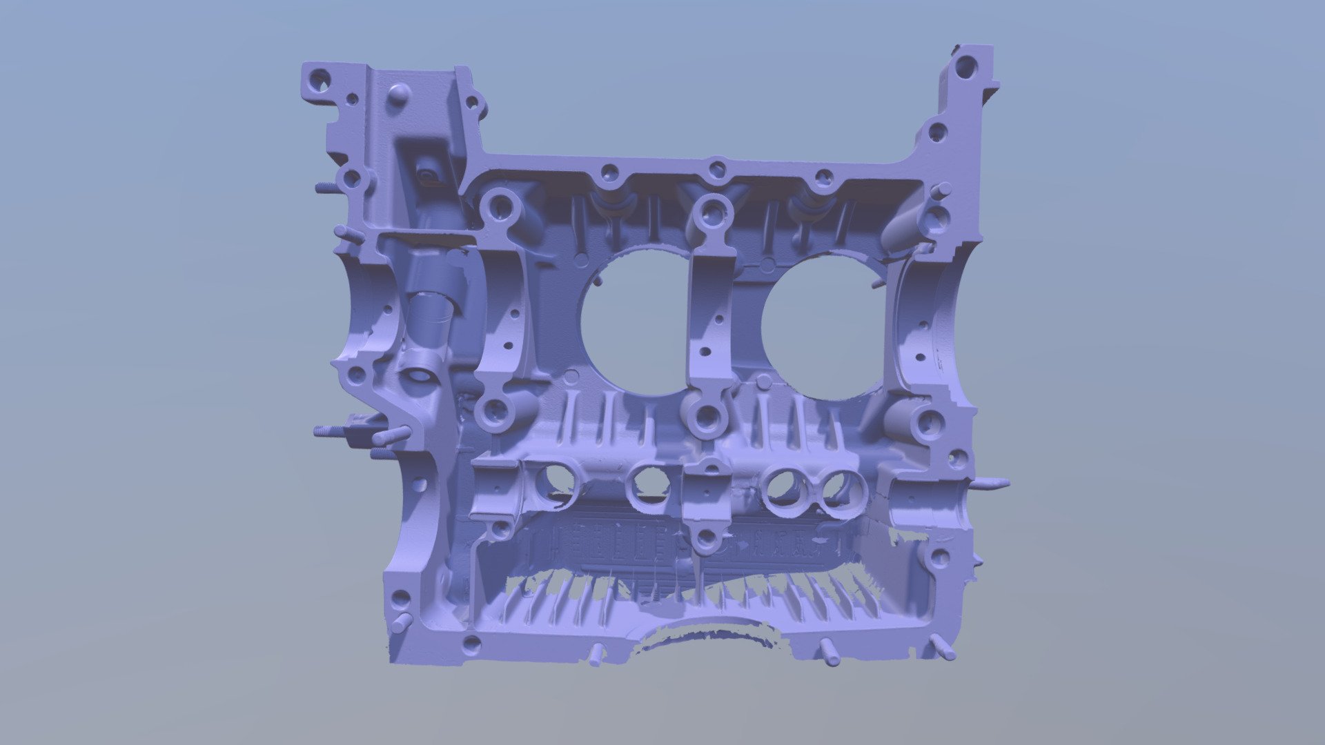 Porsche Engine Scan V.1 - Download Free 3D model by Carrier Library ...