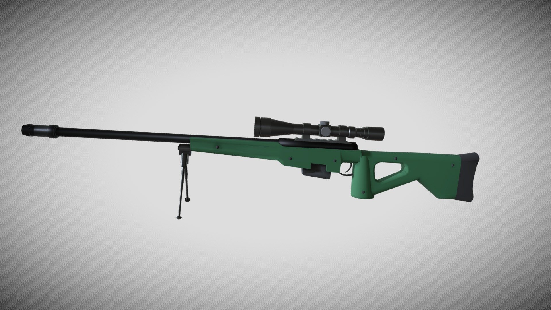 Sniper Rifle - Download Free 3D model by KaironWooll [df1e724] - Sketchfab