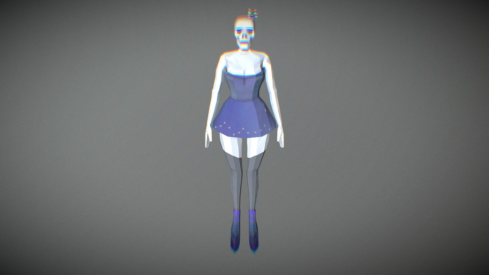 CHARACTER - 3D model by freyabb [df1ff5b] - Sketchfab