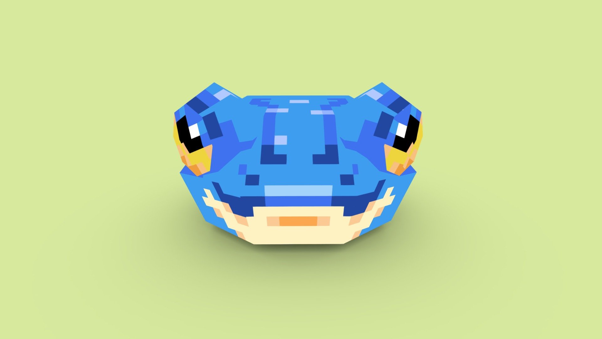 Frog - 3D model by ikwalsyahmuharam [df20dc5] - Sketchfab