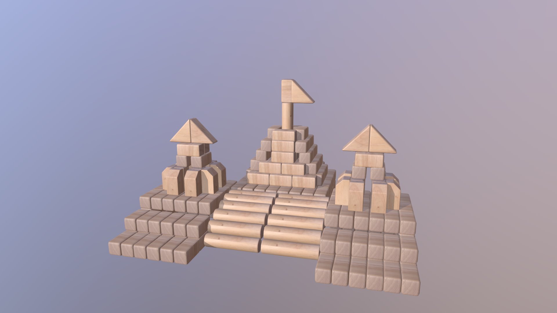 castle blocks - 3D model by ddarda [df21662] - Sketchfab
