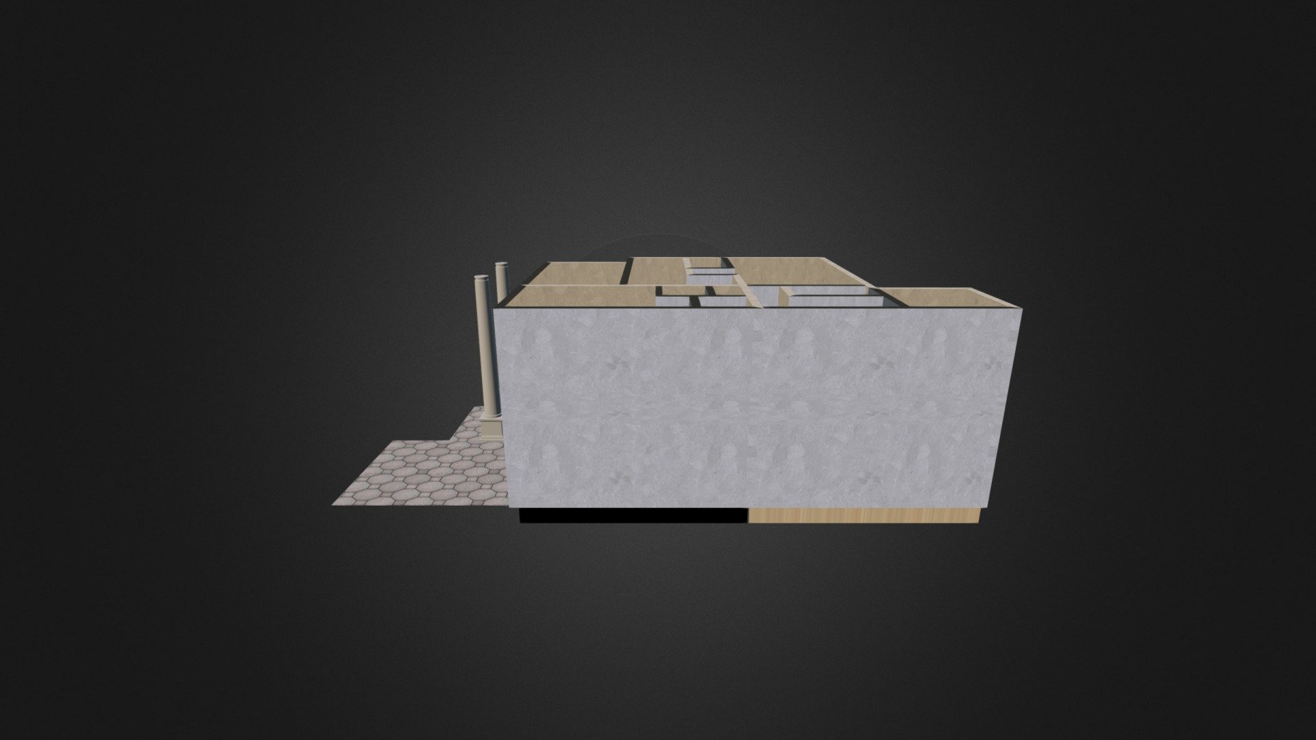 CGA Test Lowpoly - 3D model by cicil.s [df218ea] - Sketchfab