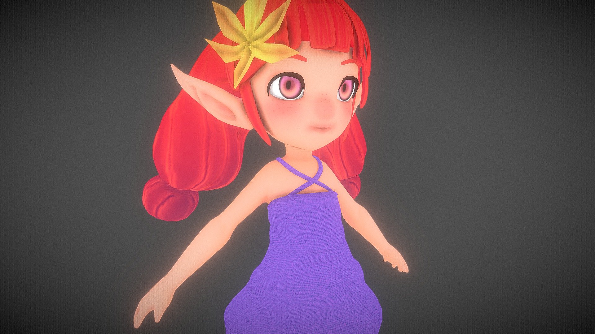Ginger Fairy - 3D model by Shim (@shim80) [df2265a] - Sketchfab