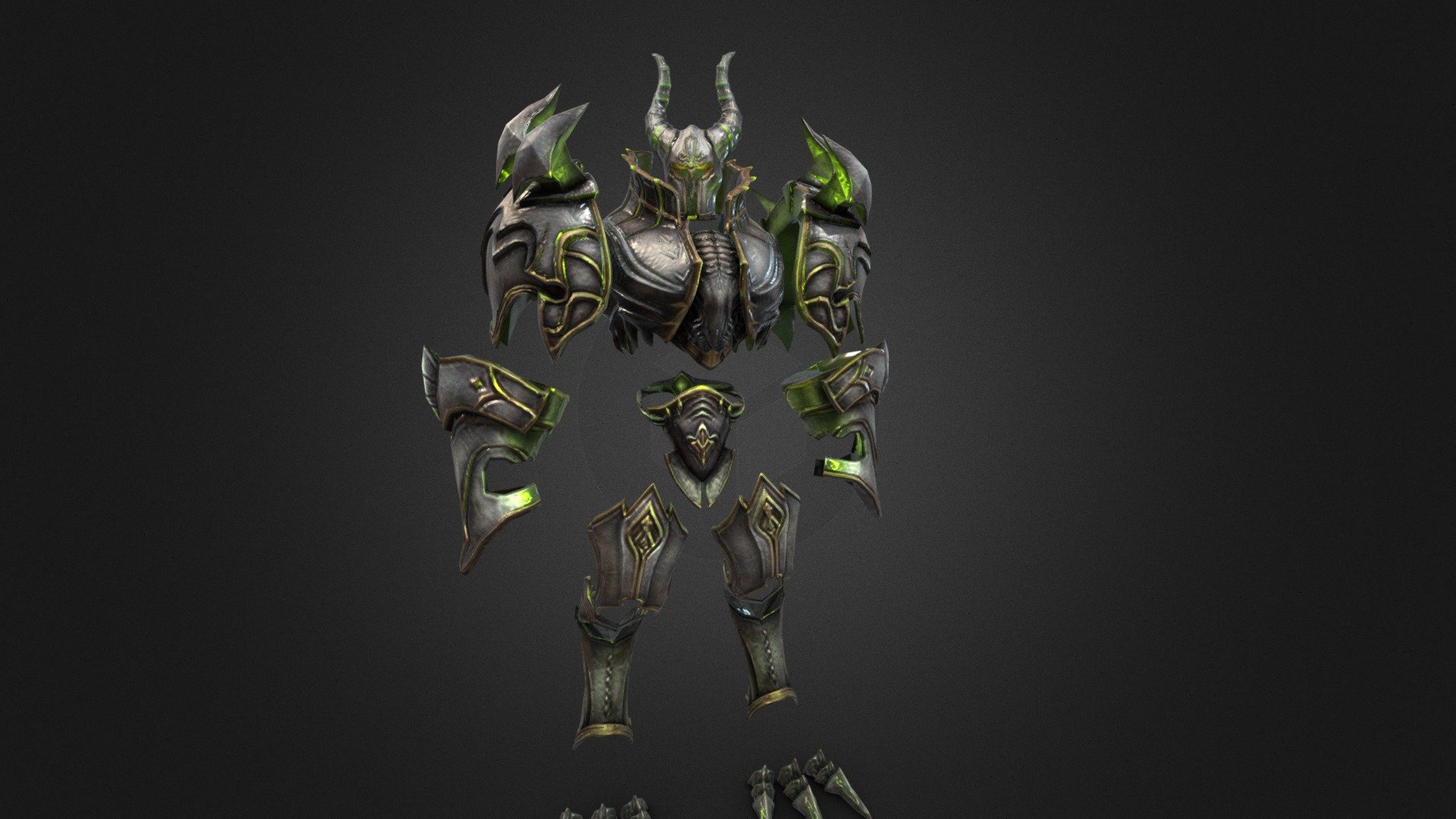 Ghost armor - Download Free 3D model by bystryakov.yuriy [df22c6e ...