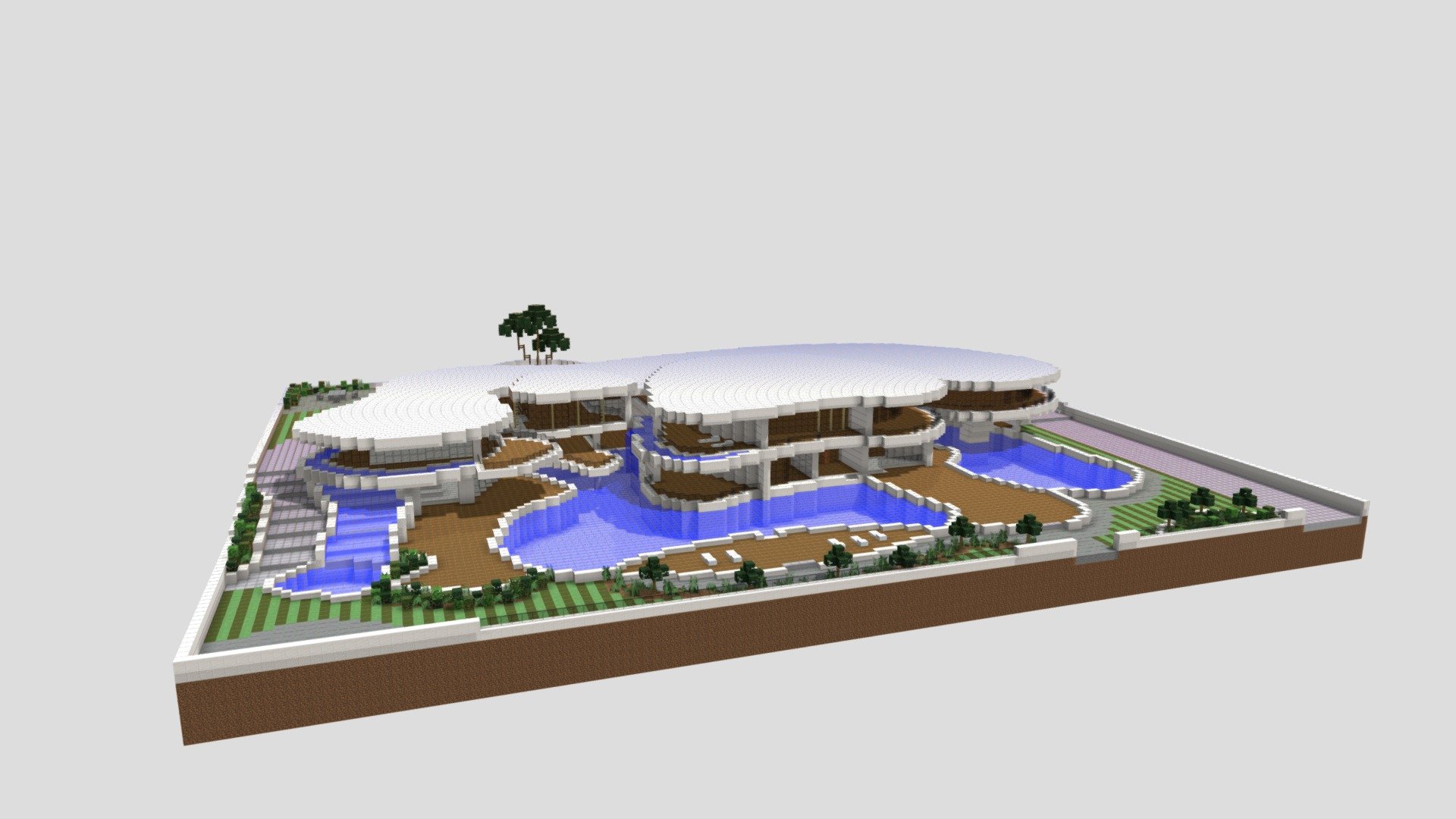 Minecraft Modern House - Download Free 3D model by jar (@jar9th ...