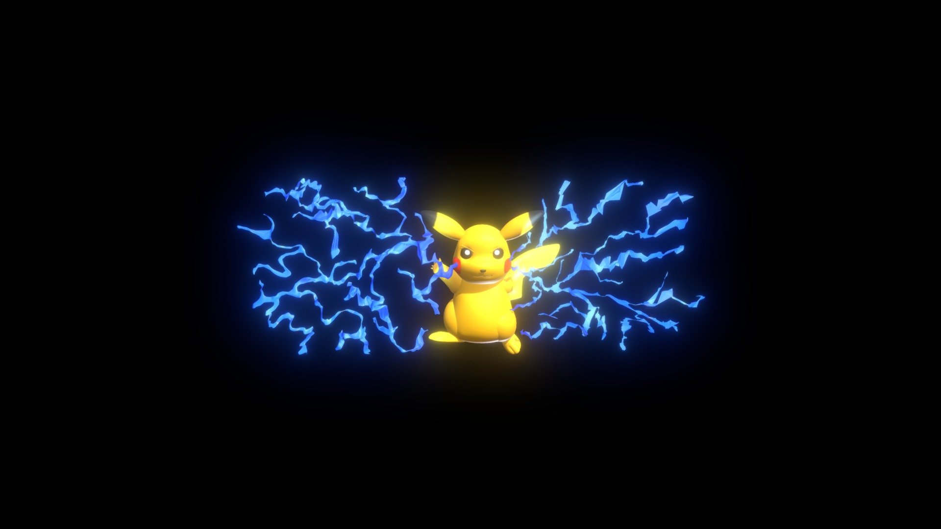 Pikachu - Pokemon - 3D model by alberto yohanes (@albertoyohanes ...