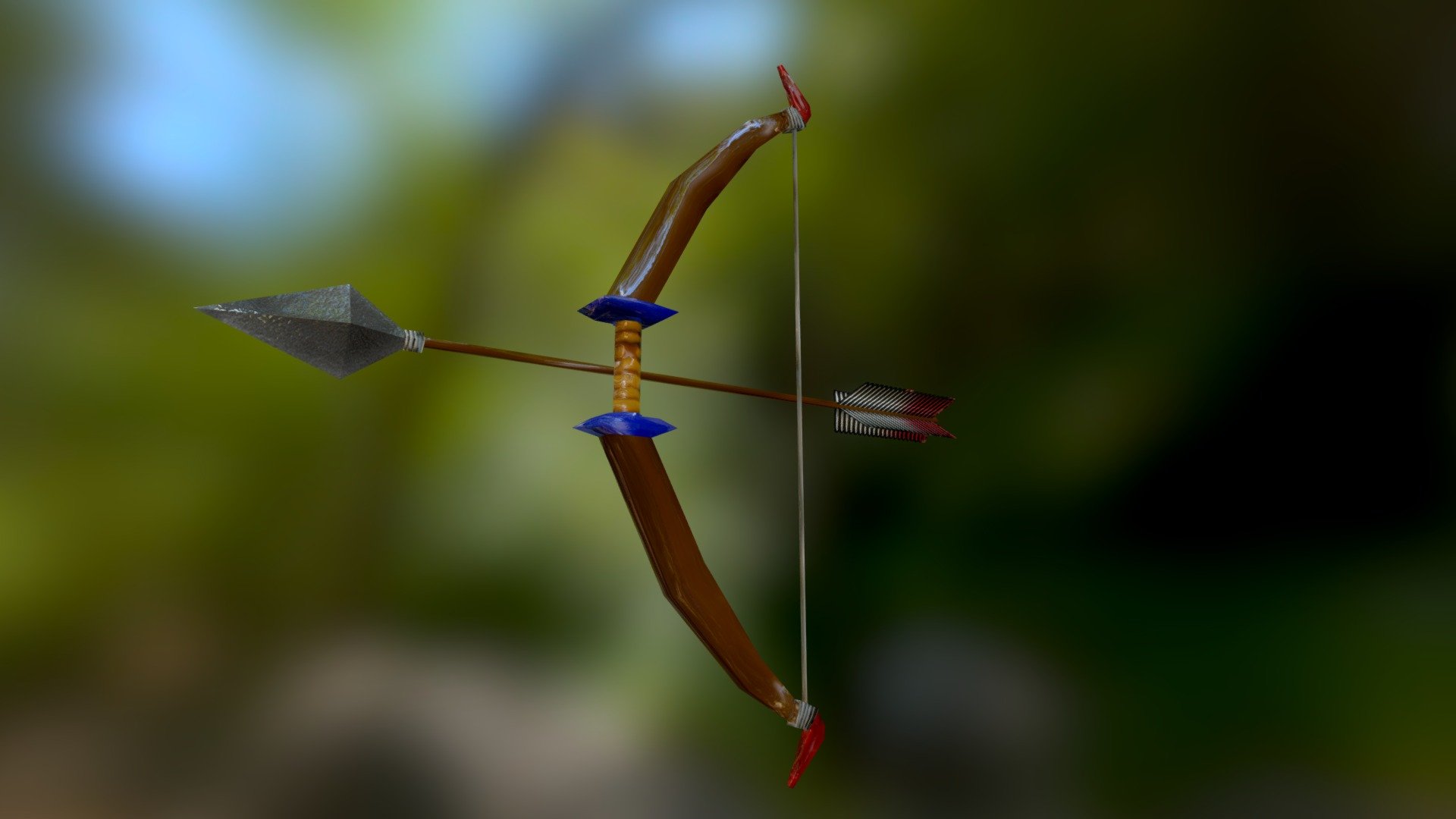 Friday 500 - Ballistic Weapon - Fairy Bow - 3D model by samalamage ...