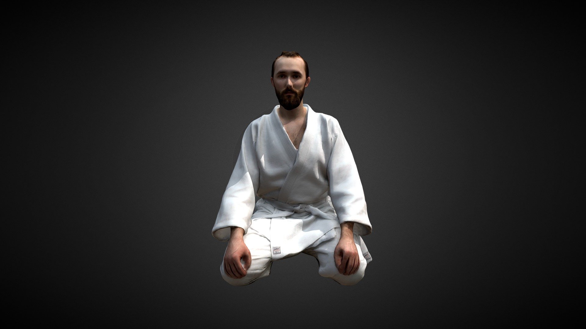 3D Scan Man Sport Taekwondo 007 - Buy Royalty Free 3D model by ...