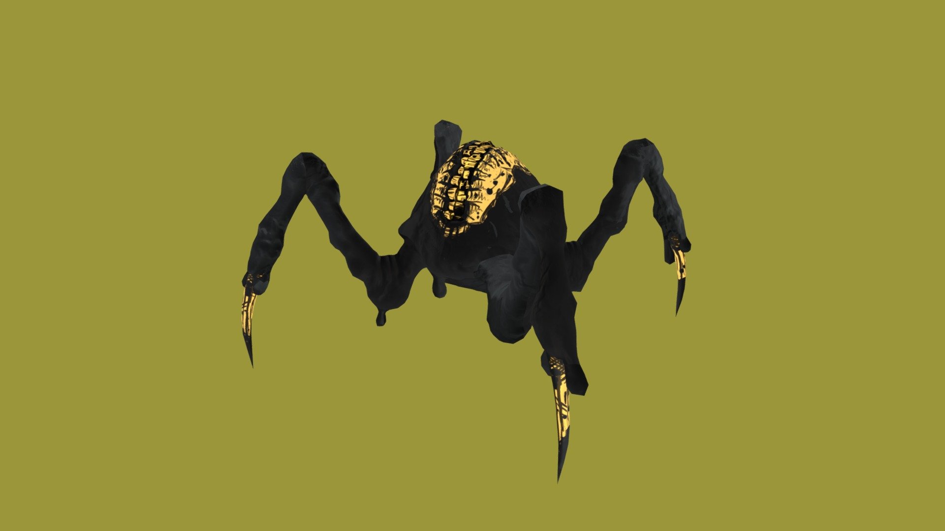 Ink Widow Bendy And The Dark Revival - Download Free 3D model by ...