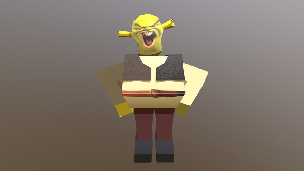 shrek - A 3D model collection by brandontobin8 - Sketchfab
