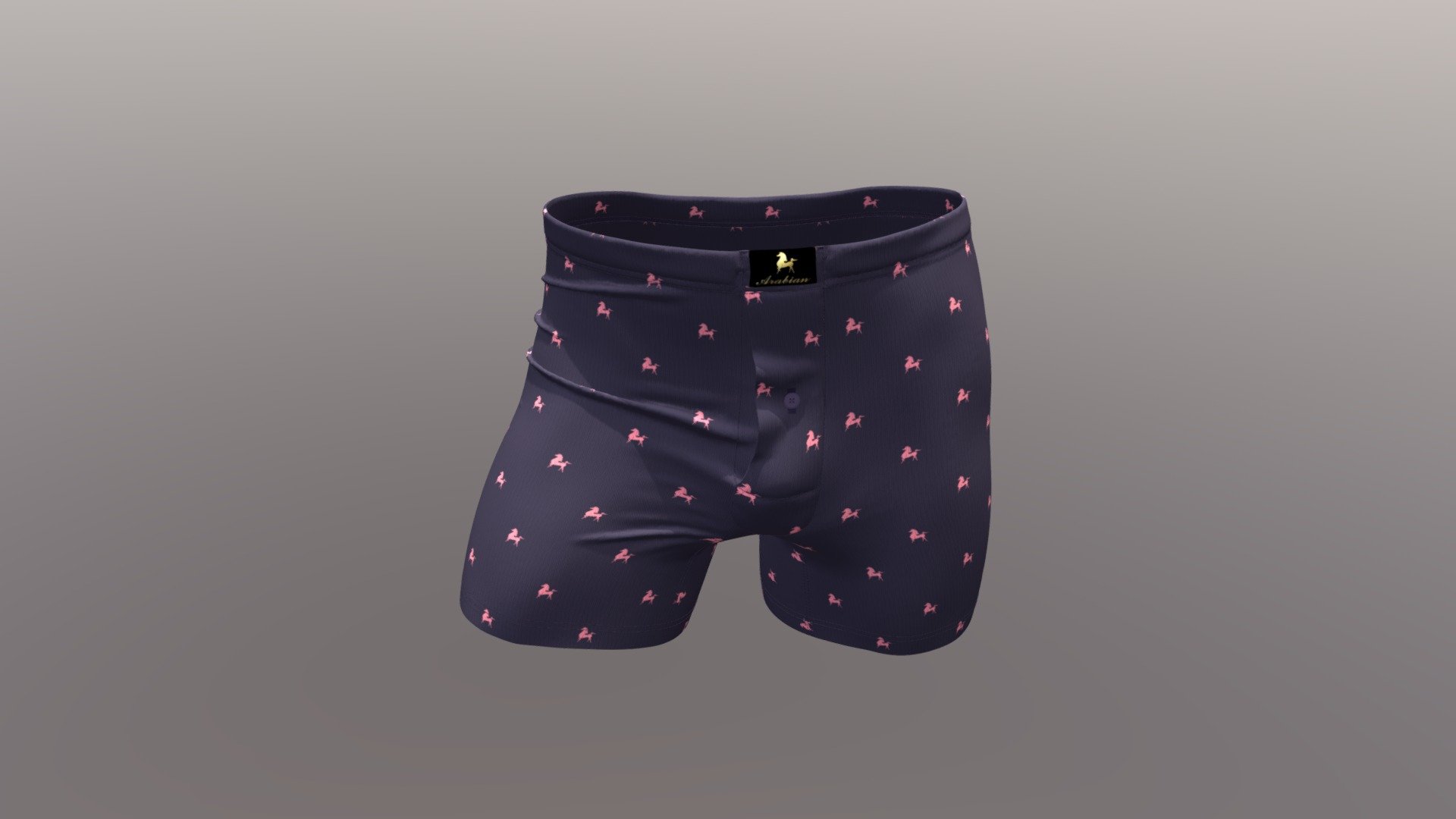 Men's boxers color 010a - Download Free 3D model by Arabian [df2a19f ...