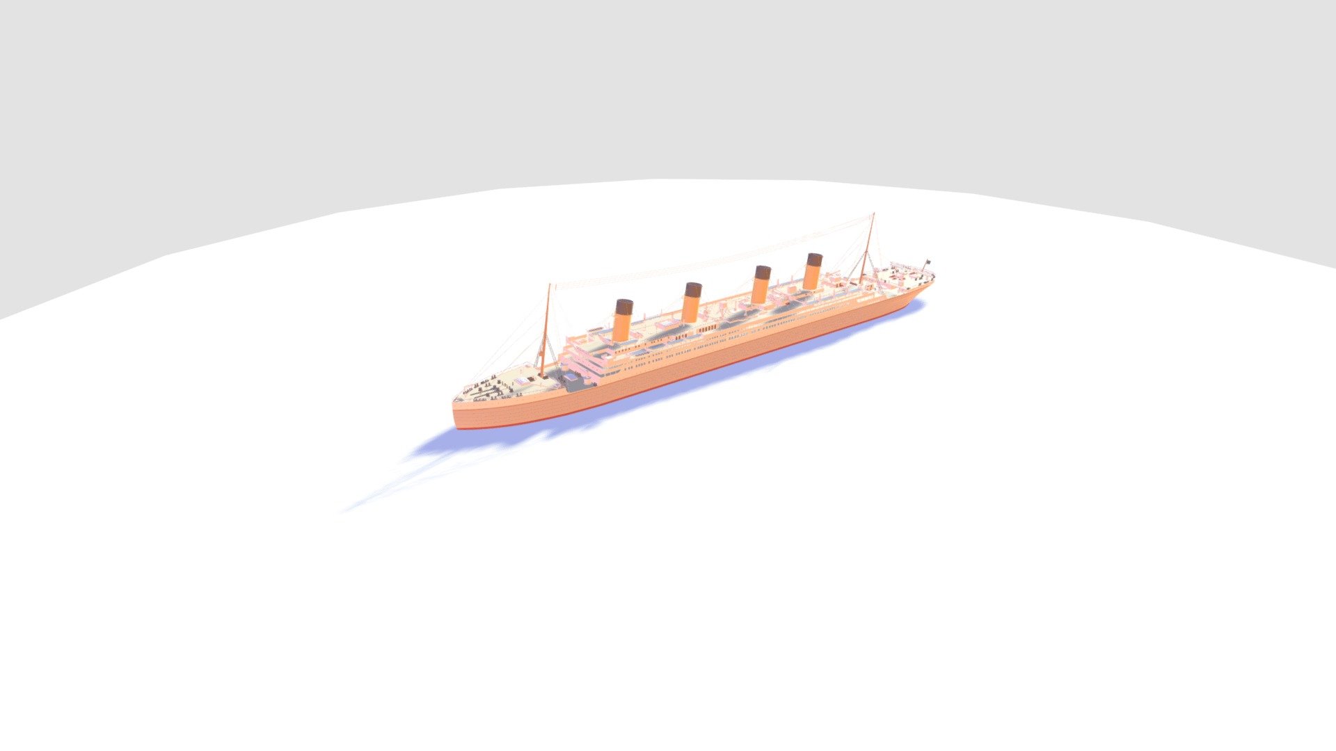 cruise ship - Buy Royalty Free 3D model by Evermotion [df2be40 ...