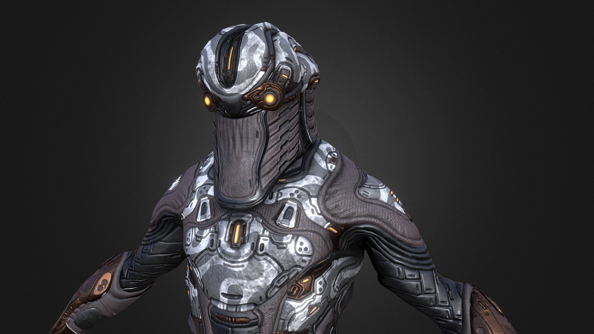 Warframe Tennogen [Excalibur Vh'iipr] - 3D model by blazingcobalt ...