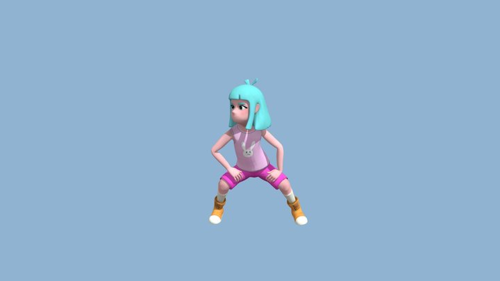 Twerk-animation 3D models - Sketchfab