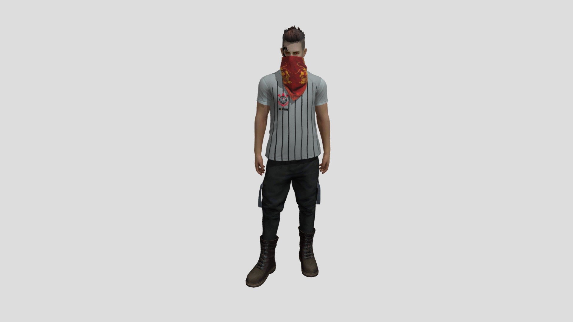 Free Fire 3d Model - Download Free 3D model by Free Fire Model By ...