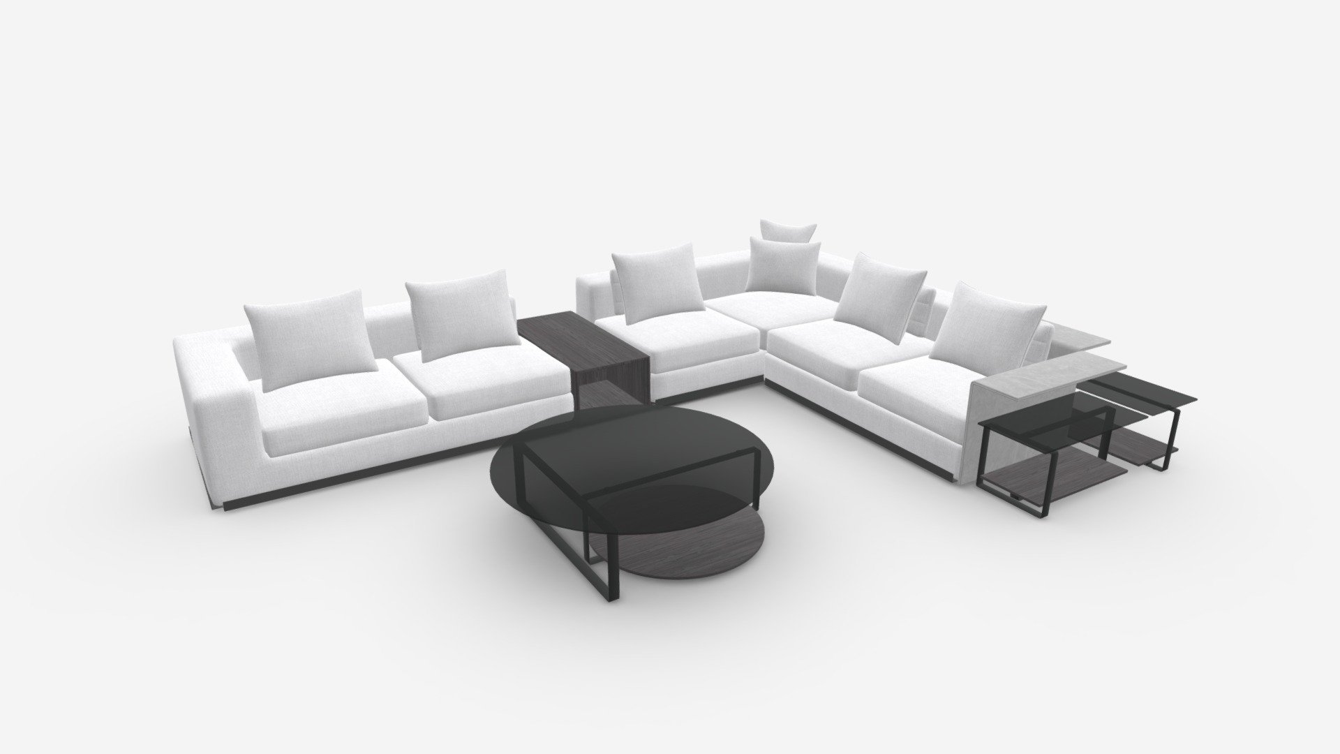 10. Sofá Piemonte - Brum Design - 3D model by Arch Tech Tour ...