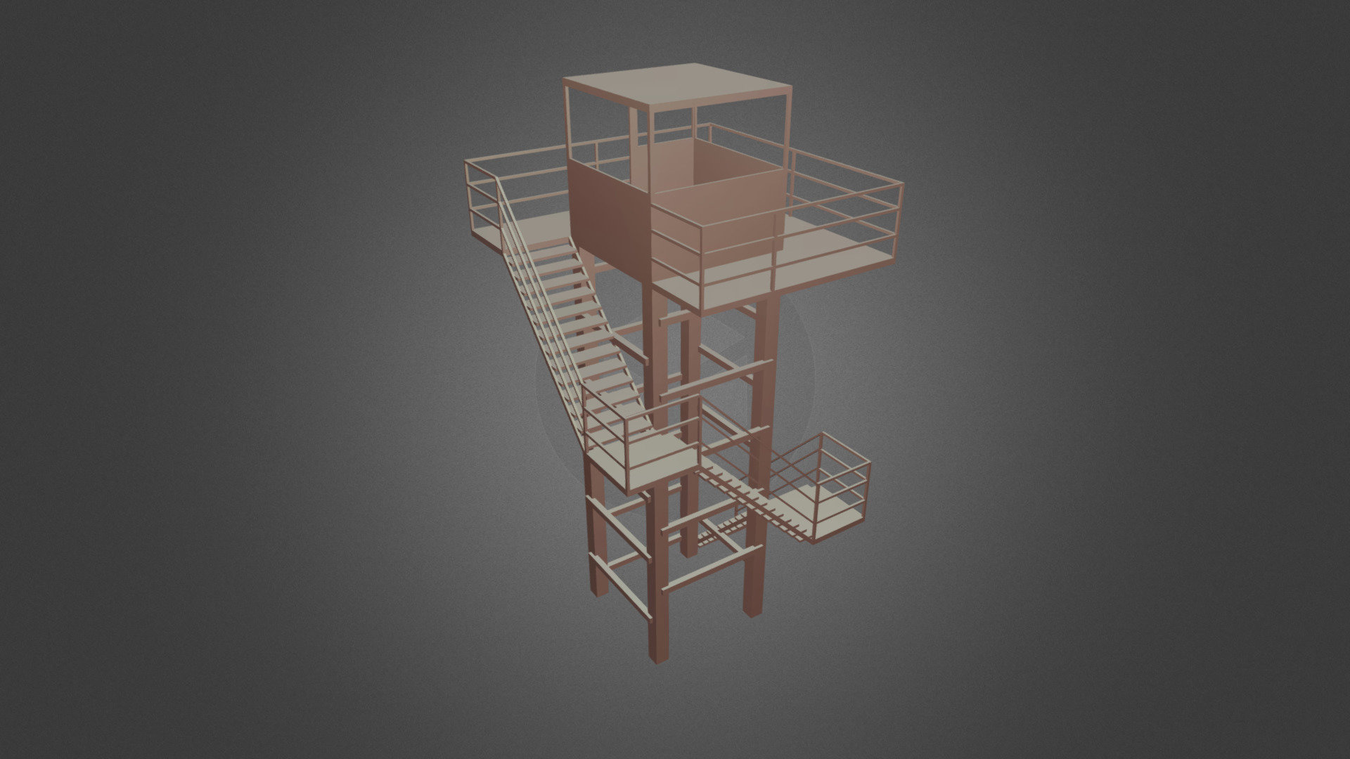 Watchtower - Download Free 3D model by CPH4 [df31d70] - Sketchfab