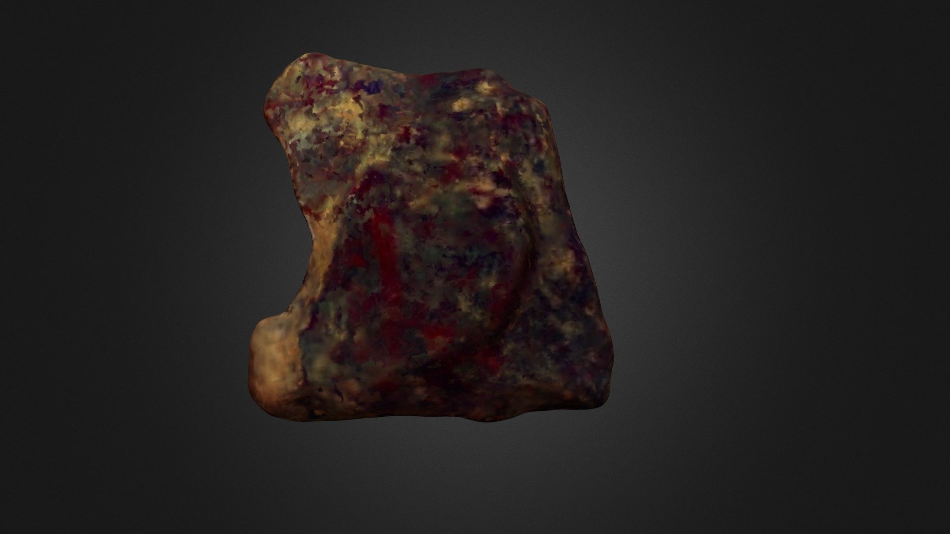 DdJf-9 Late Paleo Lanceolate Point Base - 3D model by Lakehead ...
