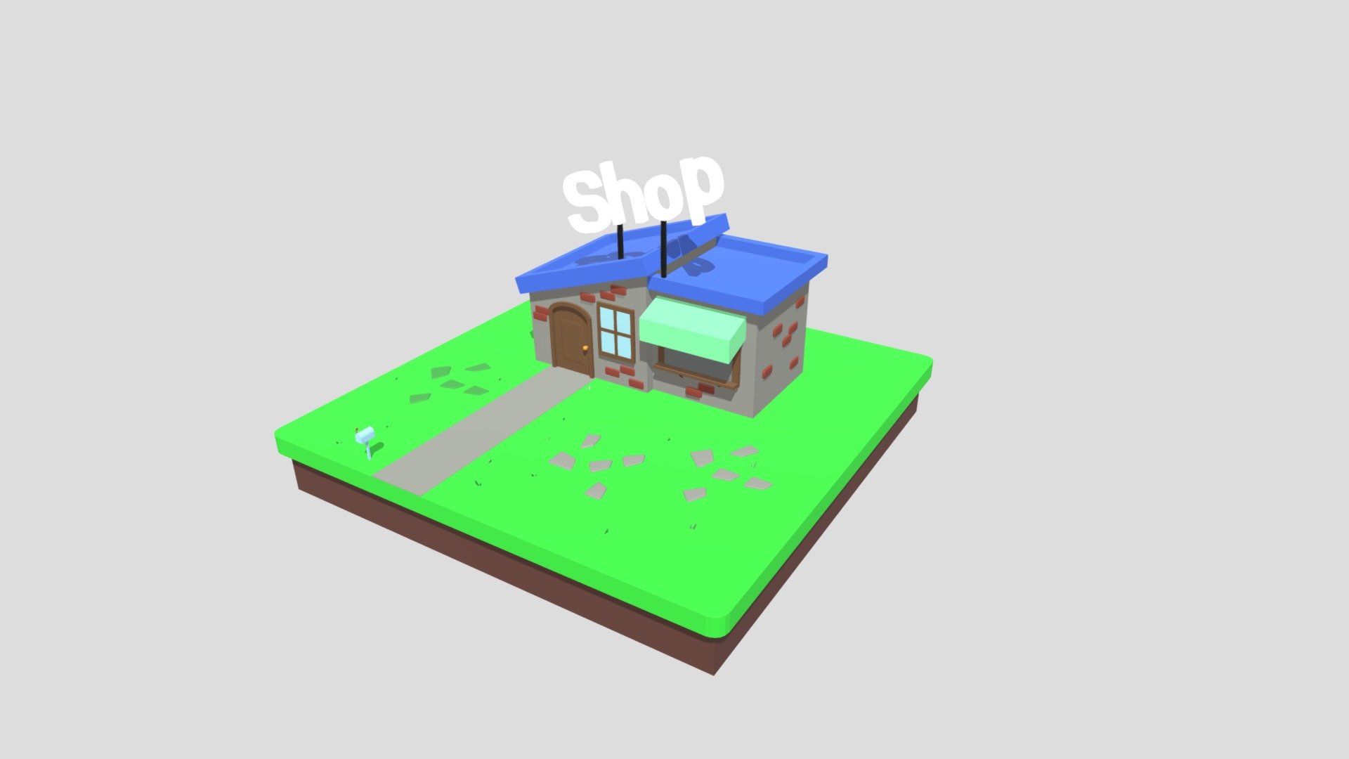 Shop - Download Free 3D model by lixxy_1 (@lixxy1) [df31fa5] - Sketchfab