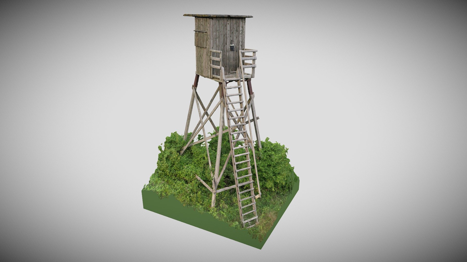 Hochsitz / High seat - Download Free 3D model by netgis [df33c29 ...