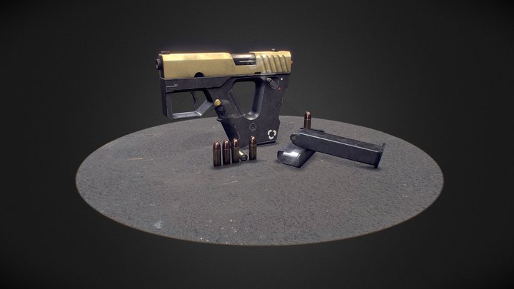 Modern-gun 3D models - Sketchfab