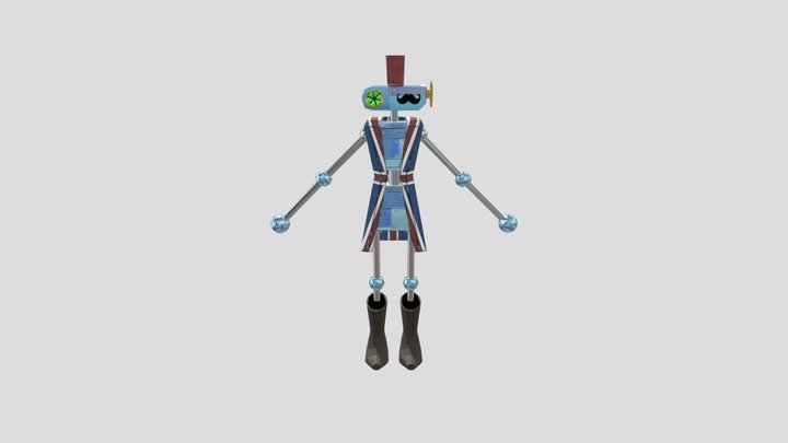 Enemy-boss-robot 3D models - Sketchfab