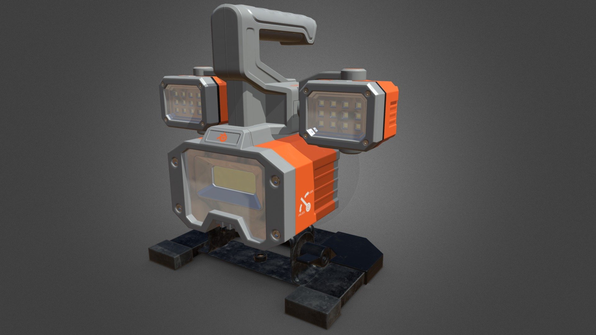 Industrial Work Lamp - Download Free 3D model by twunnyphaiv [df37087 ...