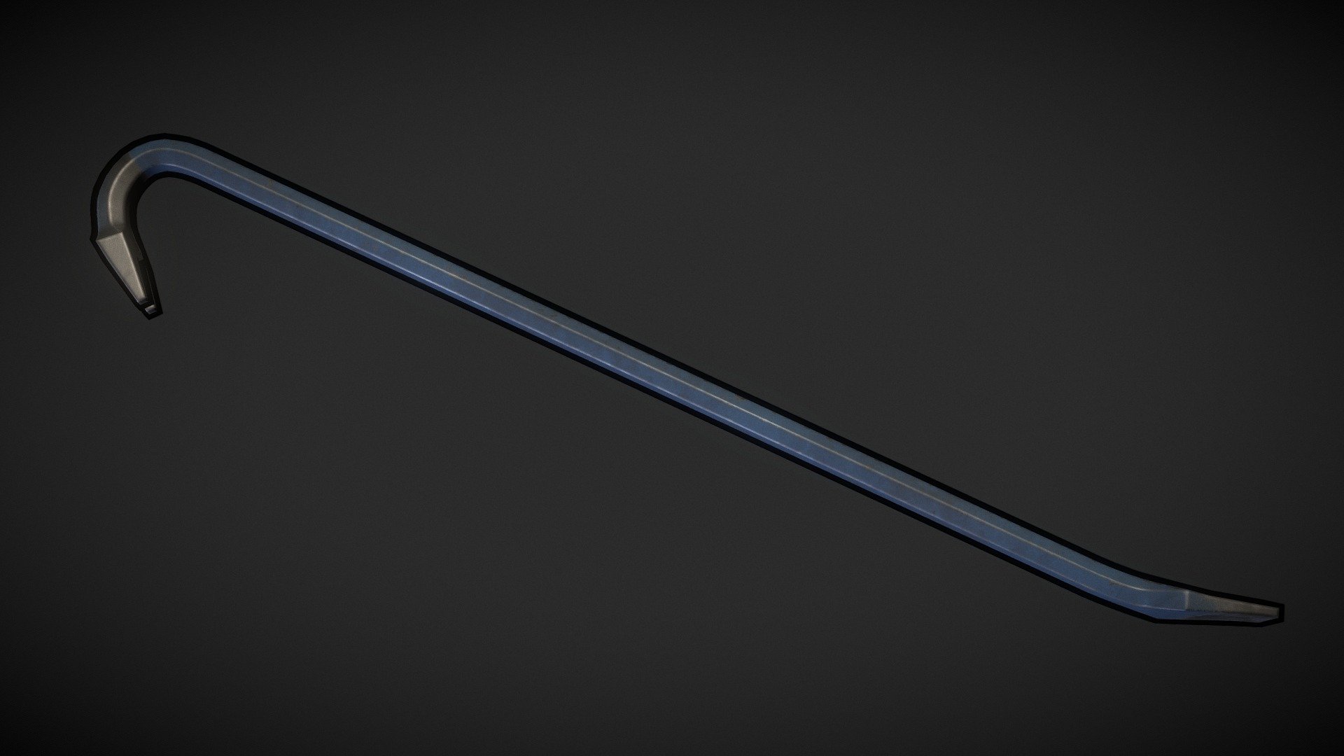 Stylized Crowbar - 3D model by Rico Peters (@ryko777) [df38c90] - Sketchfab