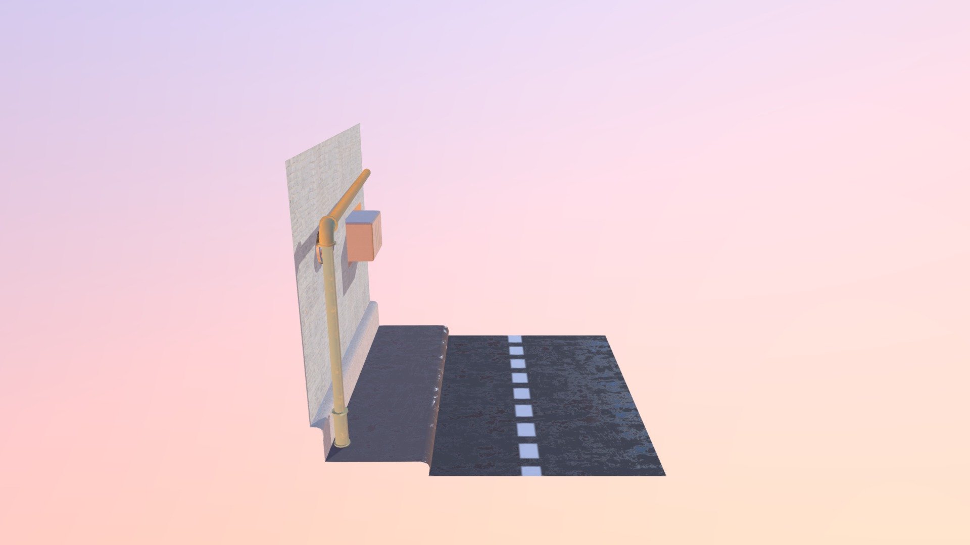 AlleyWay - 3D model by cacornado [df3a593] - Sketchfab