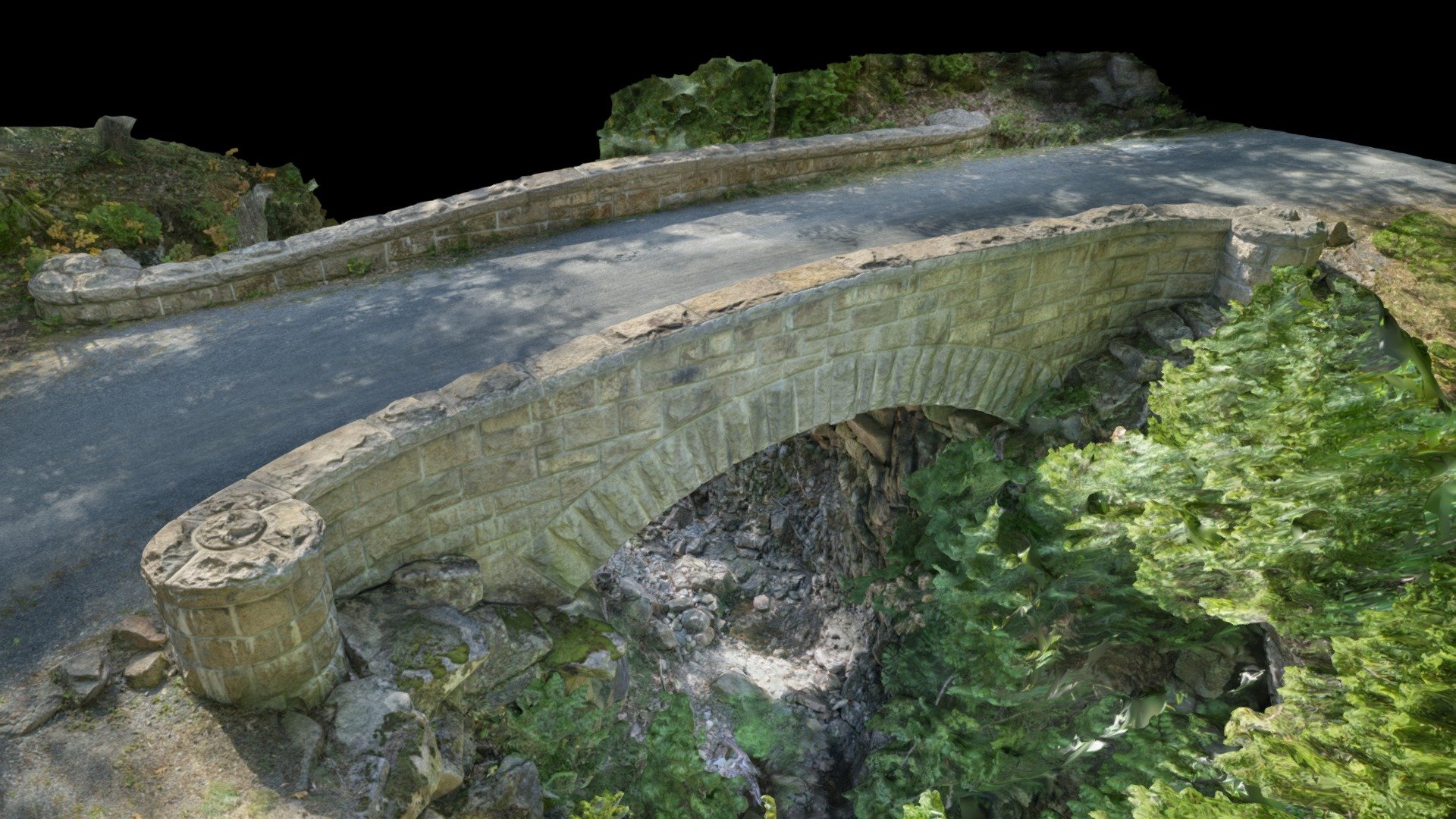 Chasm Brook Bridge - 3D model by IU3D [df3a869] - Sketchfab