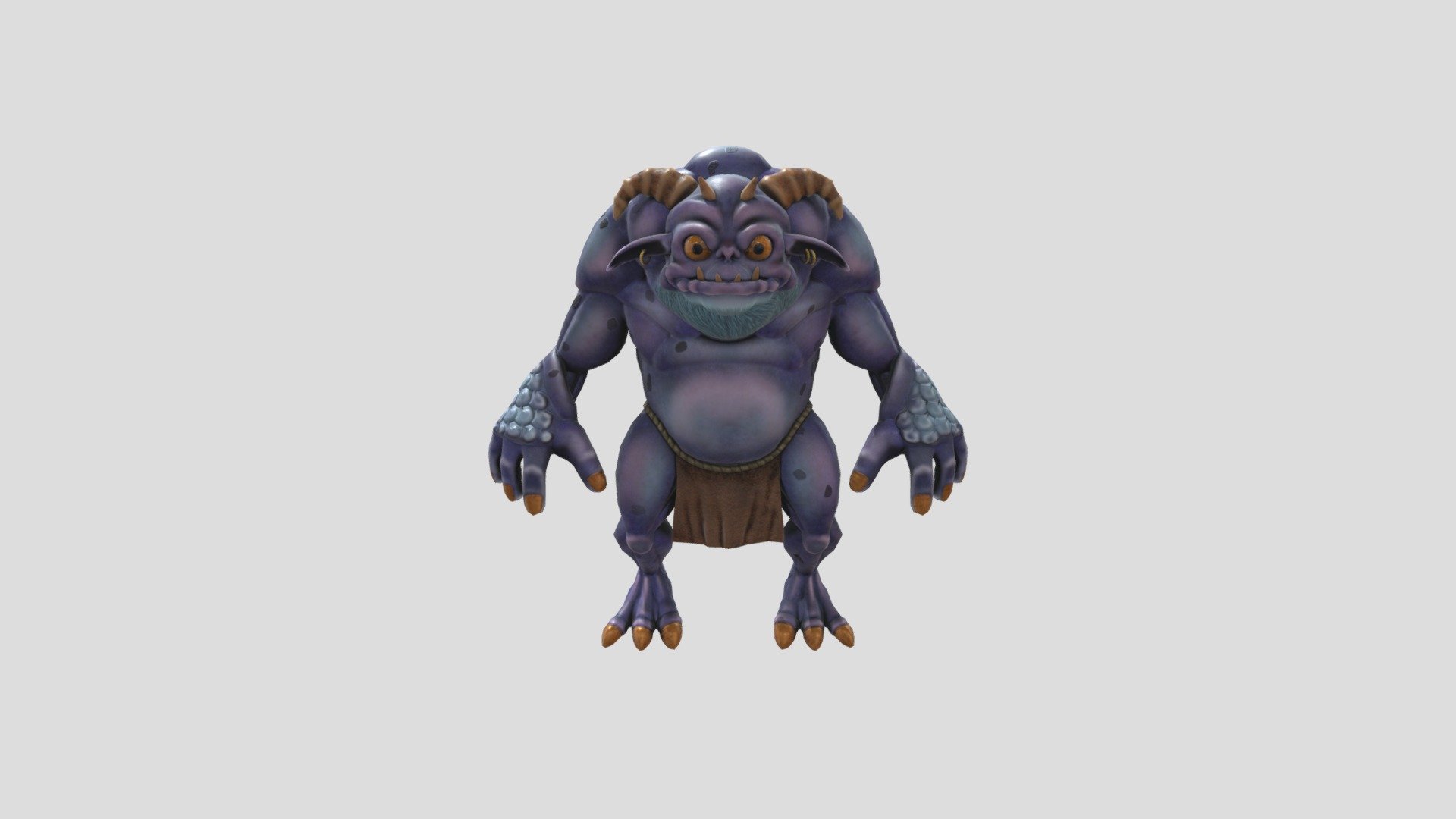 Stylized troll - 3D model by alex_chachi [df3aec2] - Sketchfab
