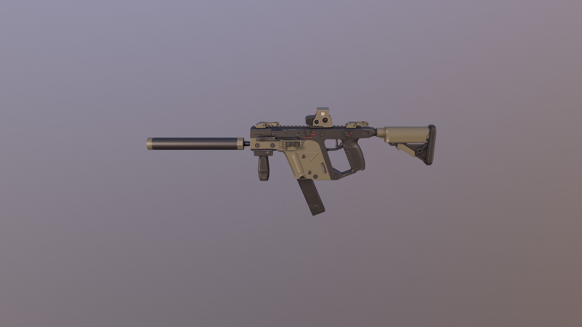 Kriss Vector - 3D model by j.andrewangel [df3b285] - Sketchfab