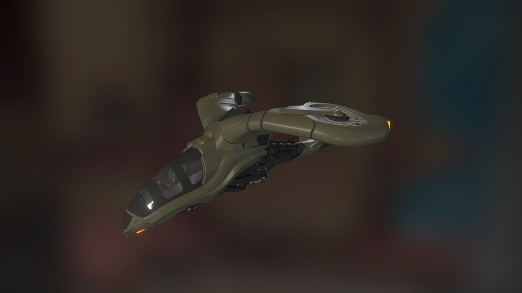 Sci-fi Helicopter - 3D model by Andrew Patupchyk (@mrdrew) [df3bd83 ...