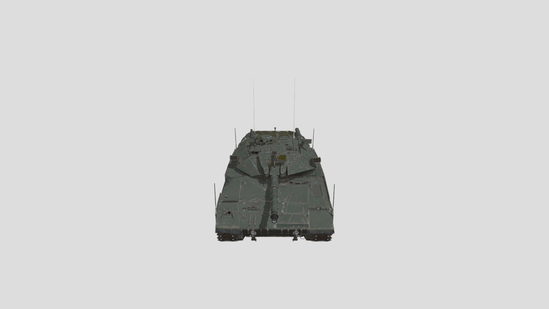 Merkava Mk.2D (War Thunder) - Download Free 3D model by KojfDiscord ...