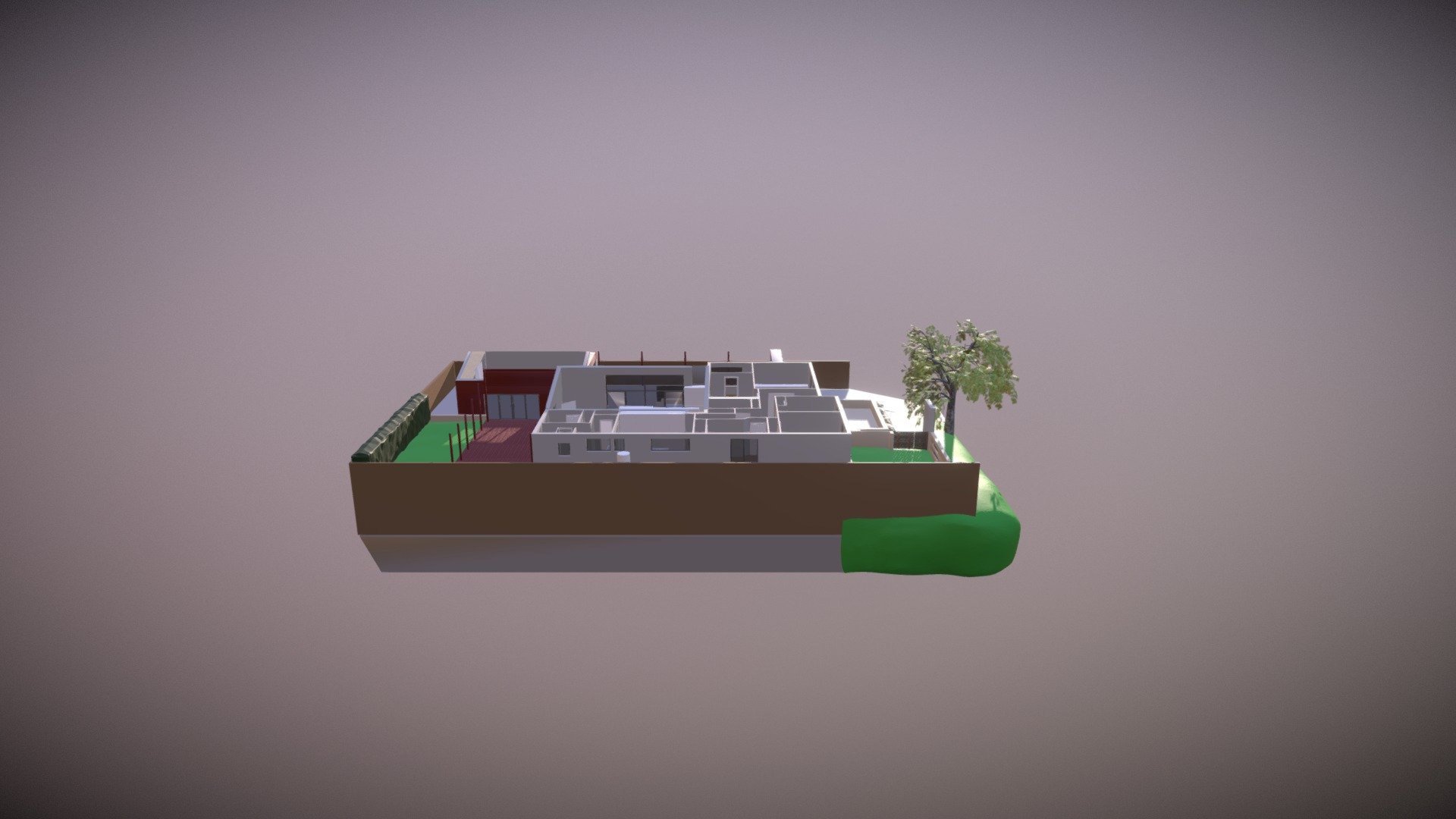 House - No Roof - 3D model by MickBrewer [df3cfa8] - Sketchfab