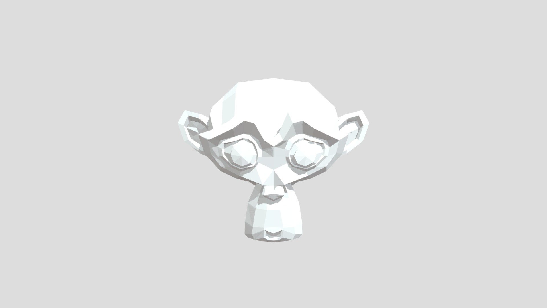 Monkey (Suzanne) - Test upload - 3D model by mrkwickham [df3d530 ...