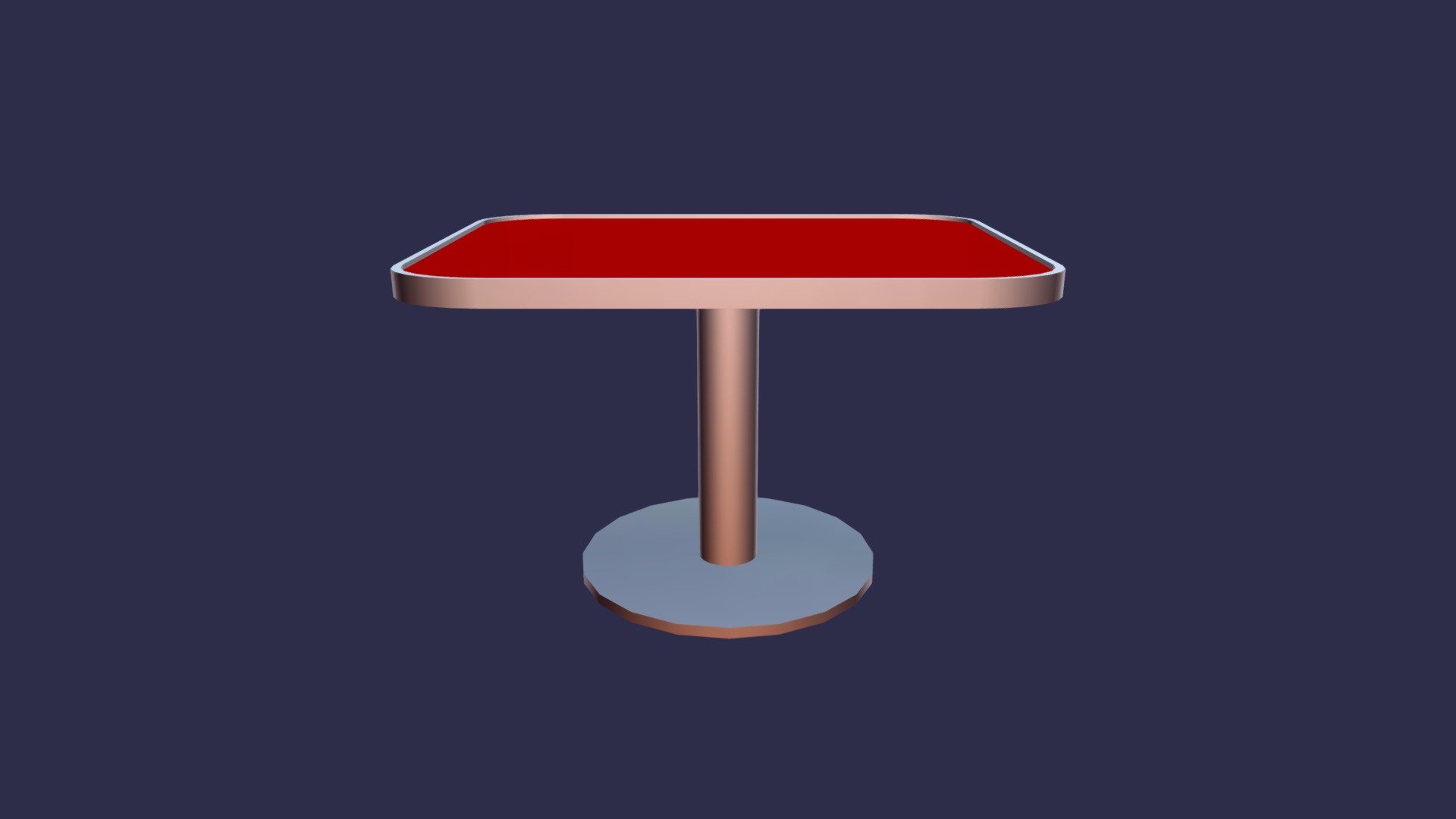 CafeTable - 3D model by Matt_Valentine [df3f0a8] - Sketchfab