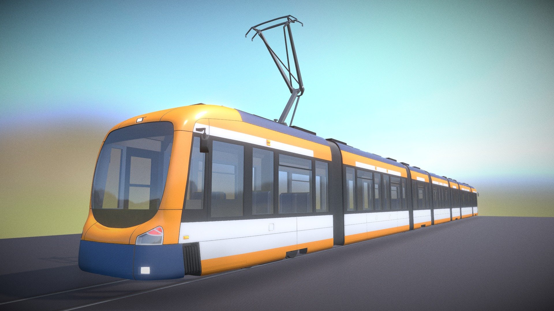 Tram RNV8 (WIP-7) - 3D model by VIS-All-3D (@VIS-All) [df3f5e9] - Sketchfab