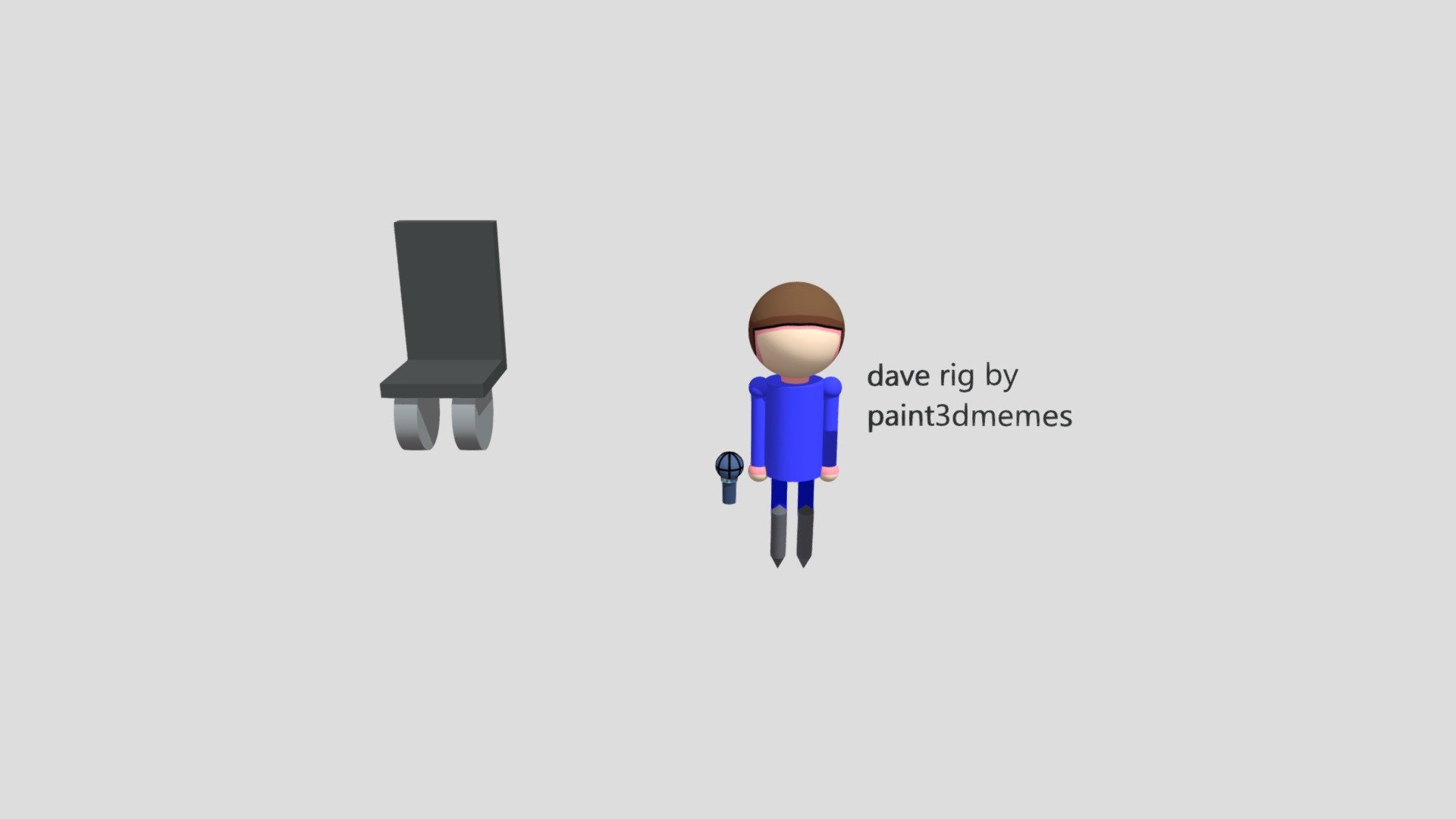 Dave Rig 1.0 - Download Free 3D model by paint3dmemes [df3f8da] - Sketchfab