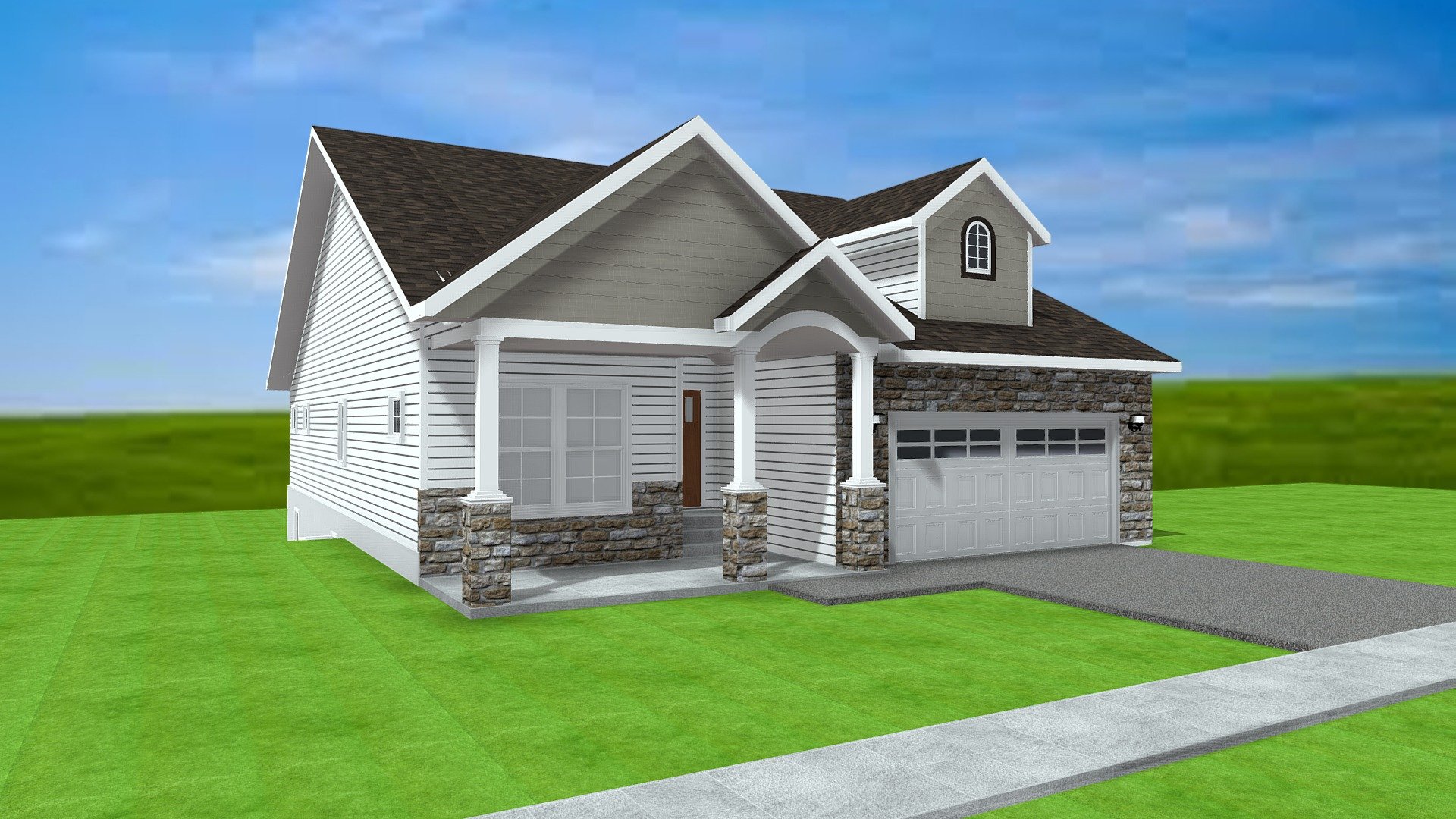 Venezia - 360 spin model of 3D house - 3D model by Render3DQuick ...